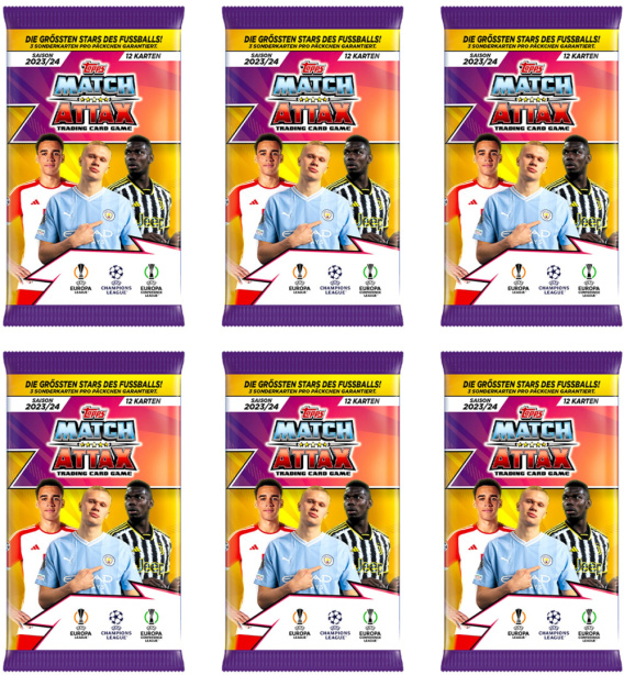 Saszetki z Kartami Match Attax 2024 | karteina.pl
